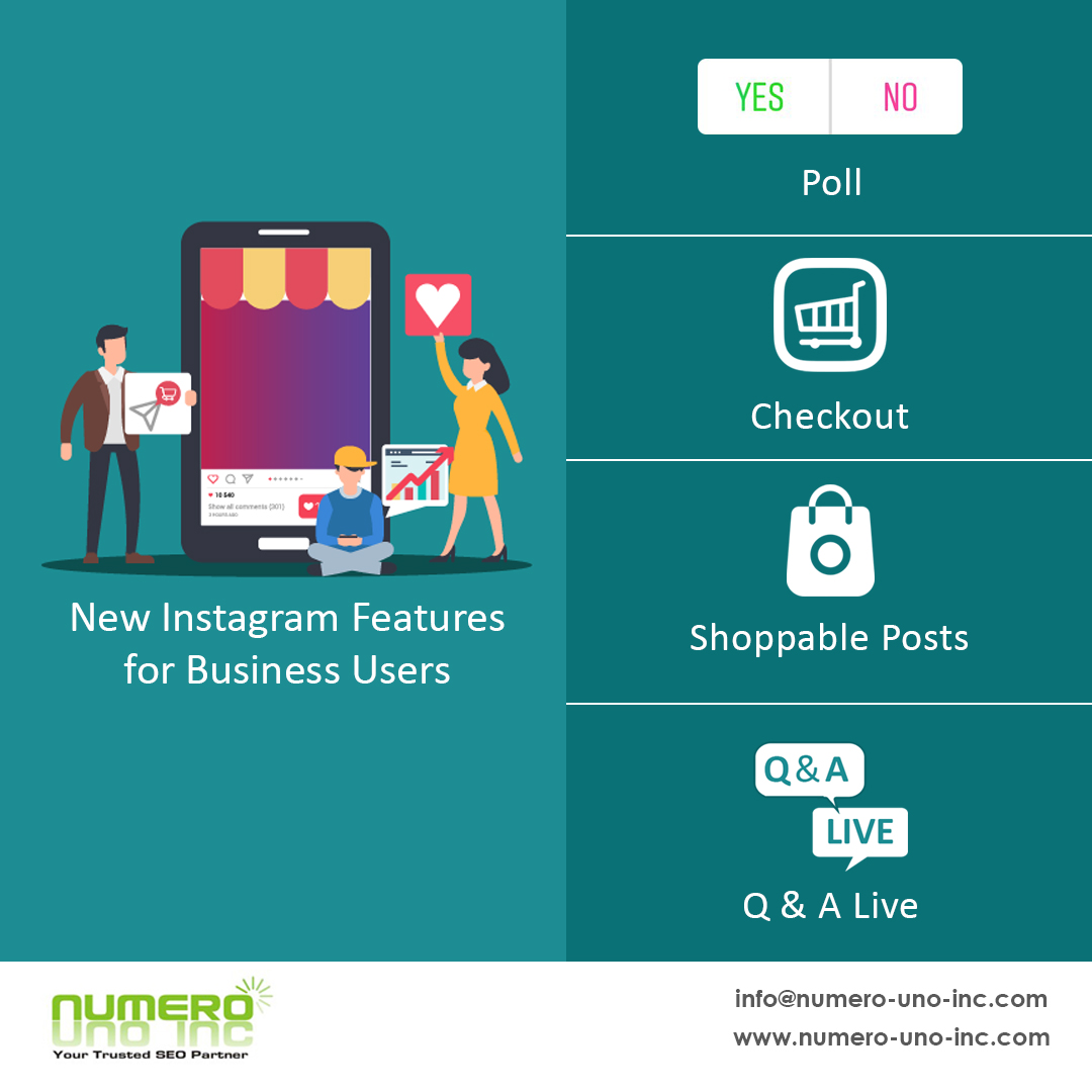 New 2019 Instagram Features for Business Users – Numero Uno Inc